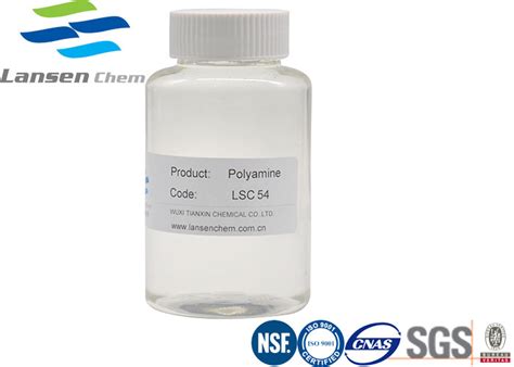 42751 79 1 Water Purification Chemicals Polyamine Liquid Cationic Polymers