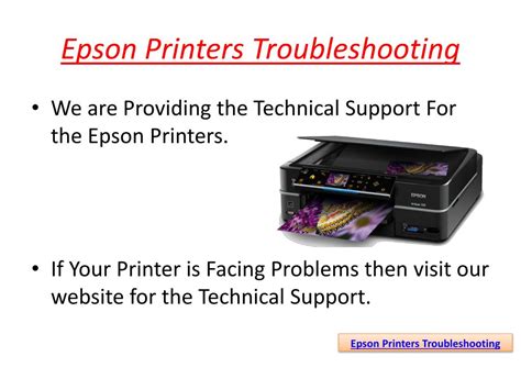 Ppt Epson Printers Troubleshooting Powerpoint Presentation Free
