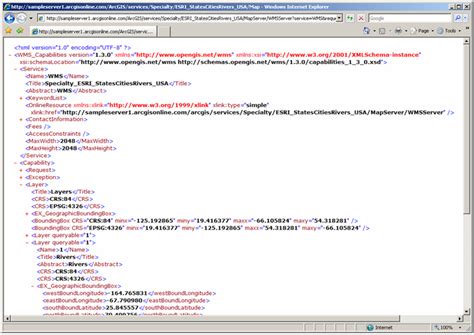 Communicating With A WMS Service In A Web Browser