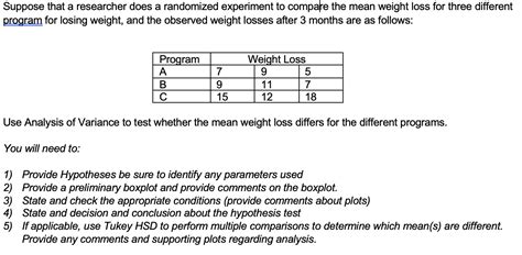 solved suppose that a researcher does a randomized