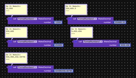 Extension To Convert A Number To Decimal Format Extensions Kodular