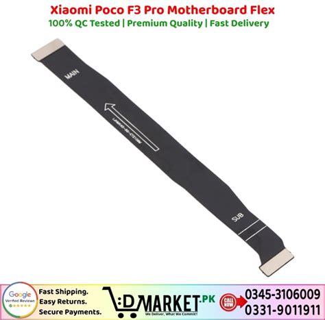 Xiaomi Poco F Pro Motherboard Flex Price In Pakistan