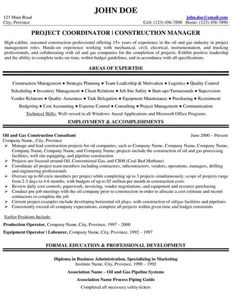 Project Manager Responsibilities Resume Academic