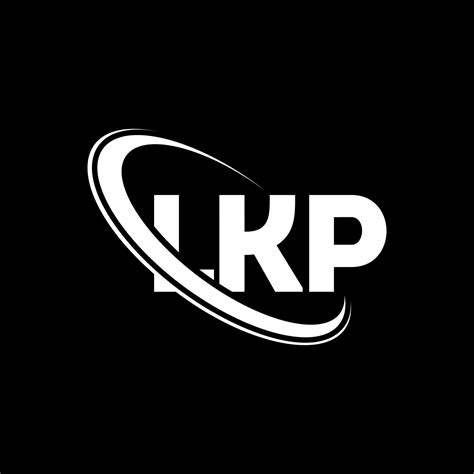 Logotipo De Lkp Letra Lkp Diseño Del Logotipo De La Letra Lkp