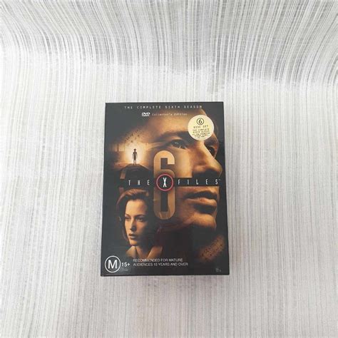 SALE DVDs Series X Files Complete Season Rated M