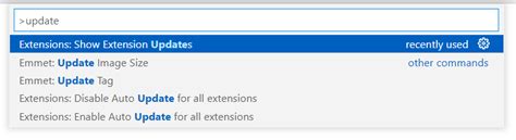 Extension Update Commands Should Be Disabled If There S No Gallery Service Issue