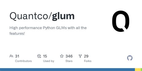 Github Quantcoglum High Performance Python Glms With All The Features