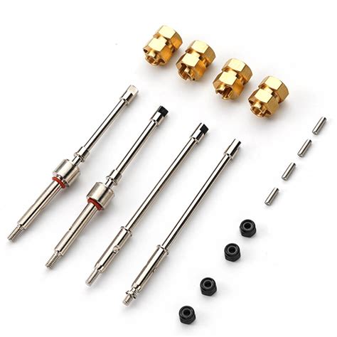 1 24 Axial Scx24 Cvd Axle And Hex Combo Set Upgrades Rcgofollow