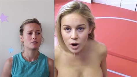 Brie Larson Sex Parody Split Screen Trailer Porn Deepfake