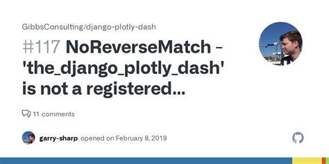 noreversematch the django plotly dash is not a registered namespace
