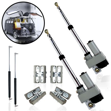 Autoloc Automated Electric Power Gullwing Hinge Kit Set For Custom Car Or Truck