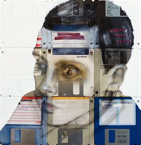 Computer Disk Portraits The Collective Loop