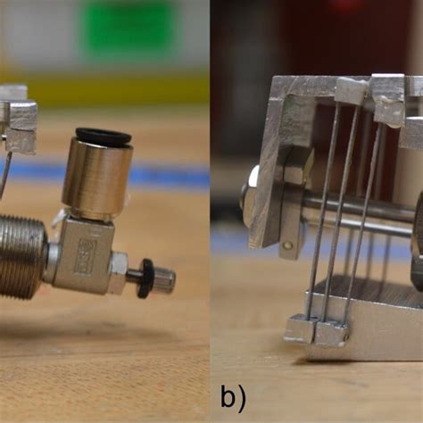 the topology of one of the parallel flexure stages the different