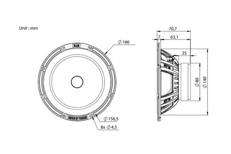BLAM EXPRESS 165ES 165mm (6.5 Inch) 2-Way component car audio speakers ...
