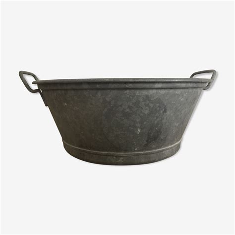 Bassine Ancienne En Zinc Campagne Lessive Dautrefois Selency