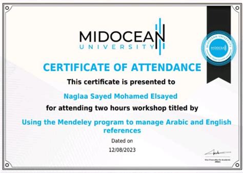 Naglaa Osman On Linkedin I Have Obtained A New Certificate Of