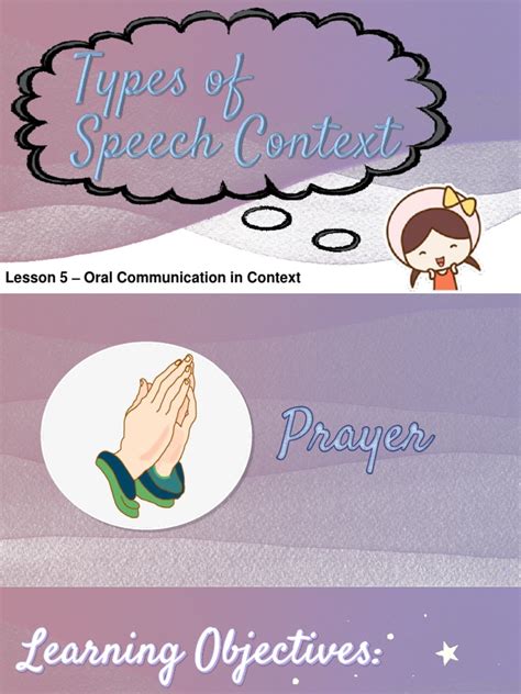 lesson 5 types of speech context pdf communication interpersonal