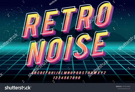 S Retro Text Images Stock Photos Vectors Shutterstock