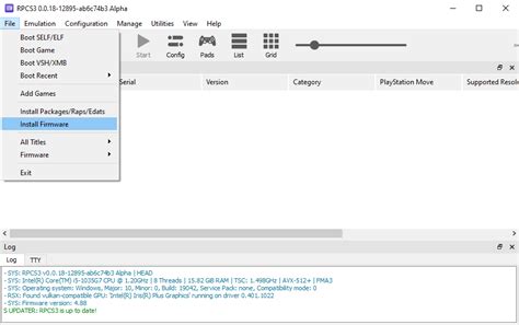 Grab The Ps1rombin Bios From The Ps3 Firmware Recalbox Wiki