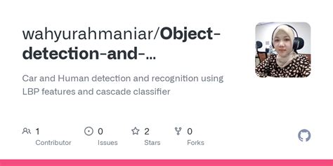 github wahyurahmaniar object detection and recognition using lbp