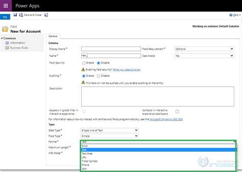 Create Rich Text Format Single Line Text And Multiple Line Text Fields