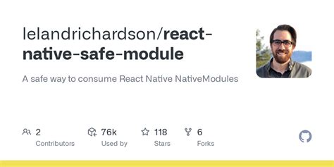 Github Lelandrichardsonreact Native Safe Module A Safe Way To Consume React Native Nativemodules
