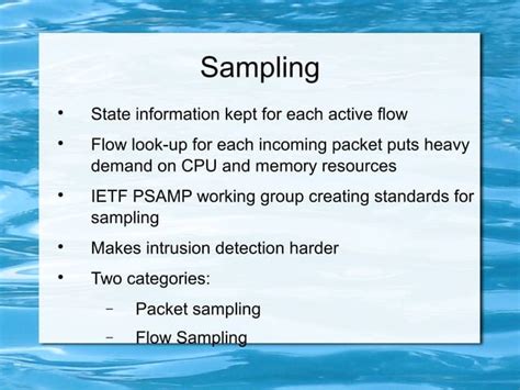 IP Flow Based Intrusion Detection PPT