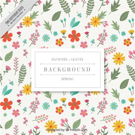 무료로 다운로드 가능한 꽃 무늬 벡터 And 일러스트 Freepik