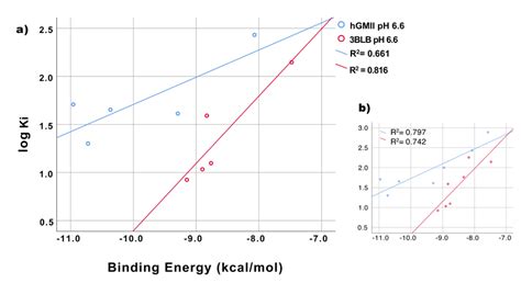 A Linear Regression Between Docking Binding Energies Lr And