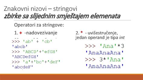 Zbirke U Pythonu Osnovni Tipovi Podataka U Pythonu