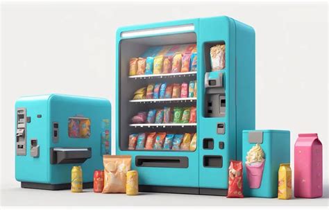 Vending Machine Creative 3d Design Art Illustration Images