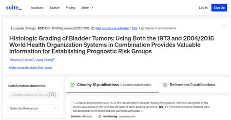 Histologic Grading Of Bladder Tumors Using Both The 1973 And 2004 2016 World Health