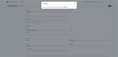 Setting Item Price From Template · Issue 35210 · Frappeerpnext · Github