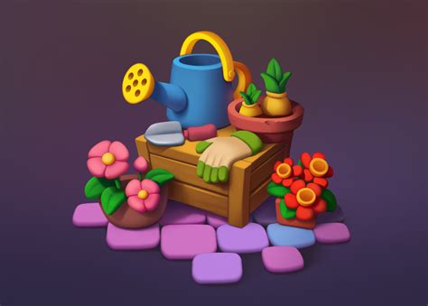 Secret Garden Game Concept Art
