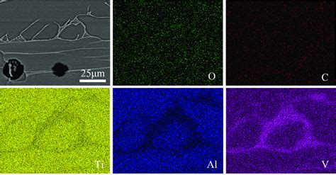 Scanning Electron Micrographs With Eds Mapping Elemental Analysis Of