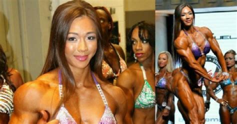 女보디빌더 지연우 청순한 얼굴에 김종국 몸매 스타킹 발칵