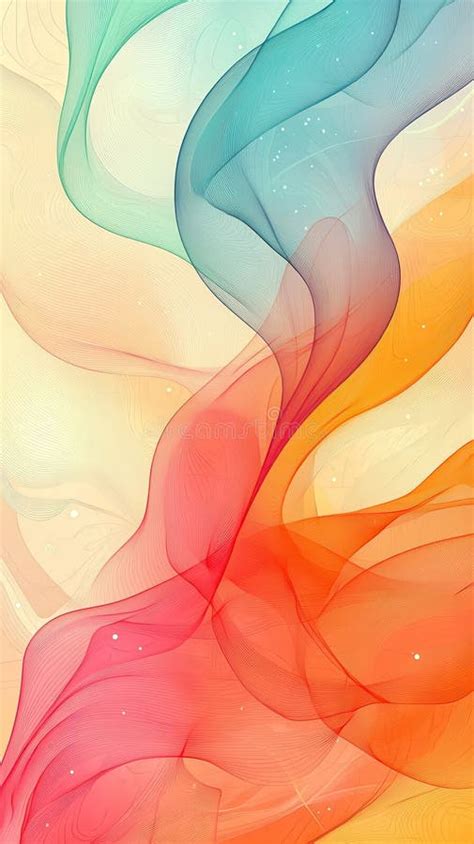 Colorful Abstract Background With Flowing Water Stream And Smooth