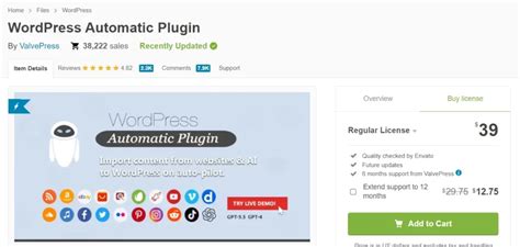 챗gpt를 이용한 자동 포스팅 기능이 추가된 Wordpress Automatic Plugin 워드프레스 정보꾸러미