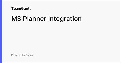 Ms Planner Integration Feature Requests Teamgantt
