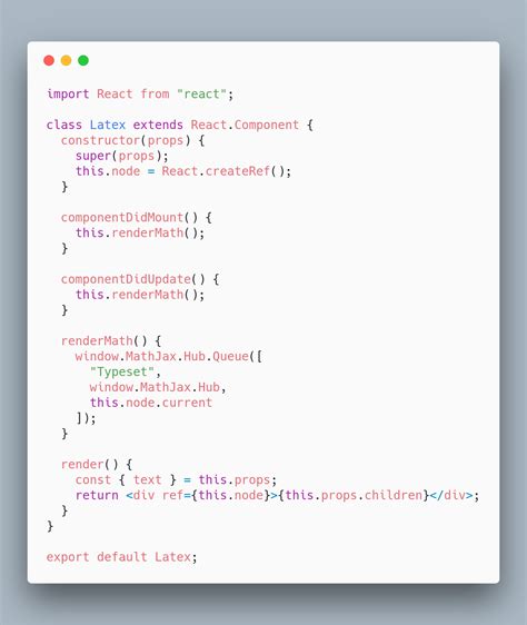 Render Latex In React Using Mathjax By Nikil Arigela Engineering At