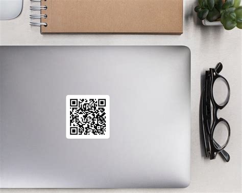 Rick Roll QR Code Sticker Funny Sticker Funny Bumper Sticker Etsy