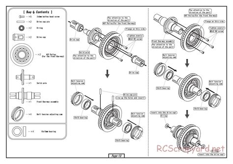 Yokomo Drift Package Dib Instruction Manual Dp Dib • Rcscrapyard Radio Controlled Model
