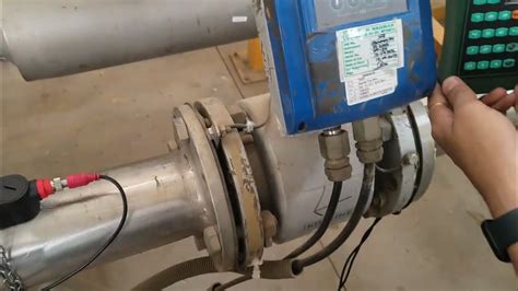 Ultrasonic Flow Meter Calibration Youtube