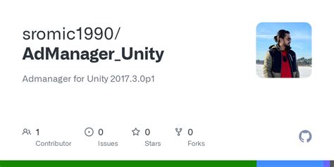 Github Sromic Admanager Unity Admanager For Unity P