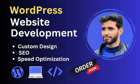 build a responsive wordpress website website development by mujahid