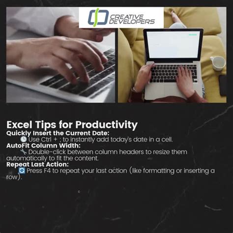 creative developers on linkedin exceltips productivityhacks learnexcel advancedexcel
