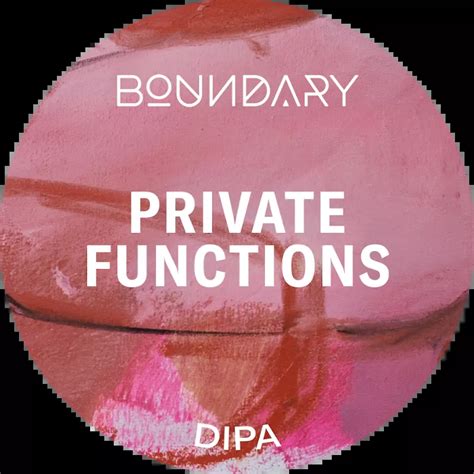 Boundary Private Functions Jolly Good Beer
