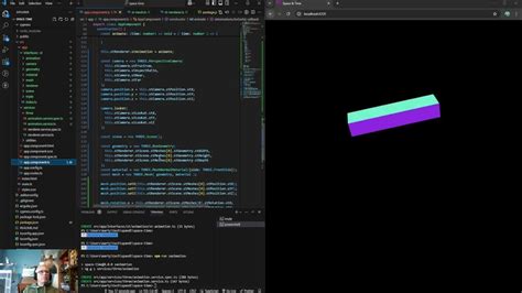 022 threejs and angular space and time application animations