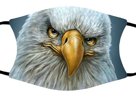 Bald Eagle Face Mask Shop Online Royal Bc Museum
