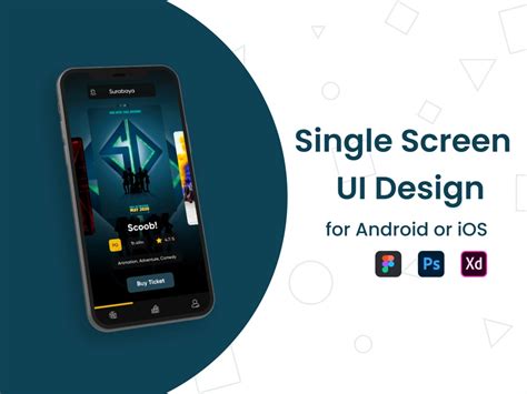 A Single Screen Ui Design For Android Or Ios Upwork